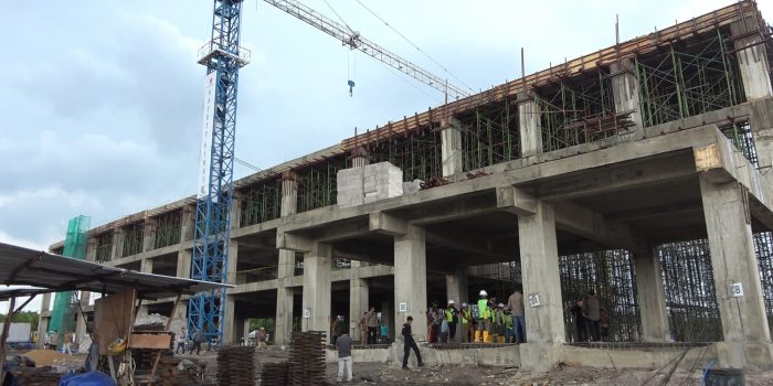 Pembangunan RS.Type B di Hanau Capai 40 % – Inovasi Borneo